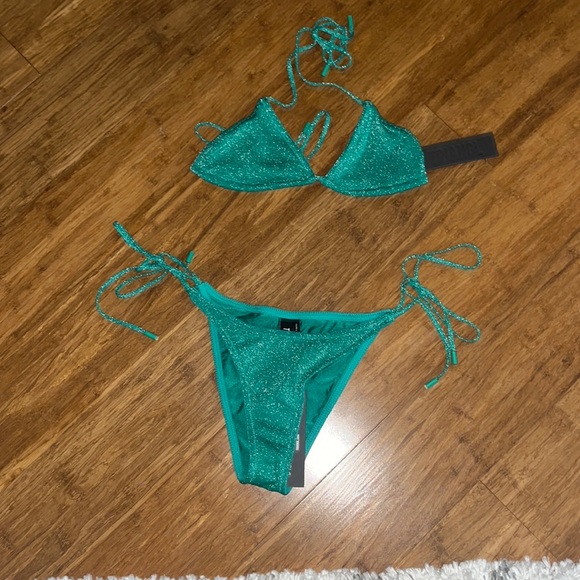 triangl swimwear | Swim | Vinca Jaded Sparkle Triangl Bathing Suit ...